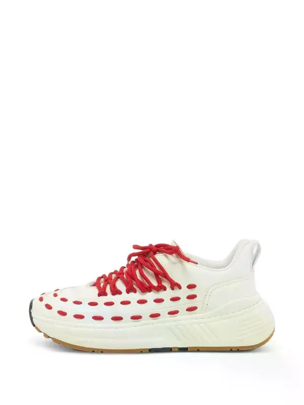 Bottega Veneta Speedster Lace-up Sneakers - Neutrals