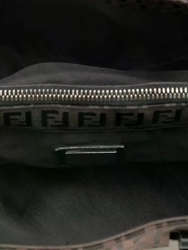 Fendi Zucchino Canvas Tote Bag