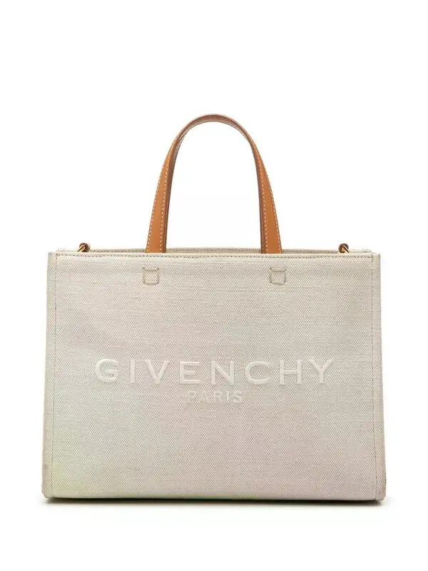 Givenchy Small Canvas G Tote Shopping Bag