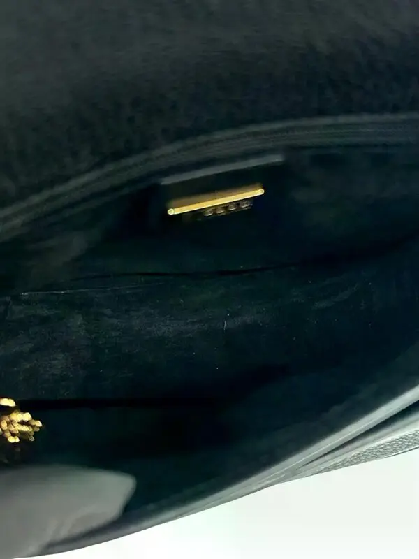 Gucci Grained Calfskin Crossbody Bag