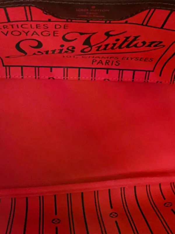 LOUIS VUITTON Damier Ebene Neverfull Pm Tote Bag