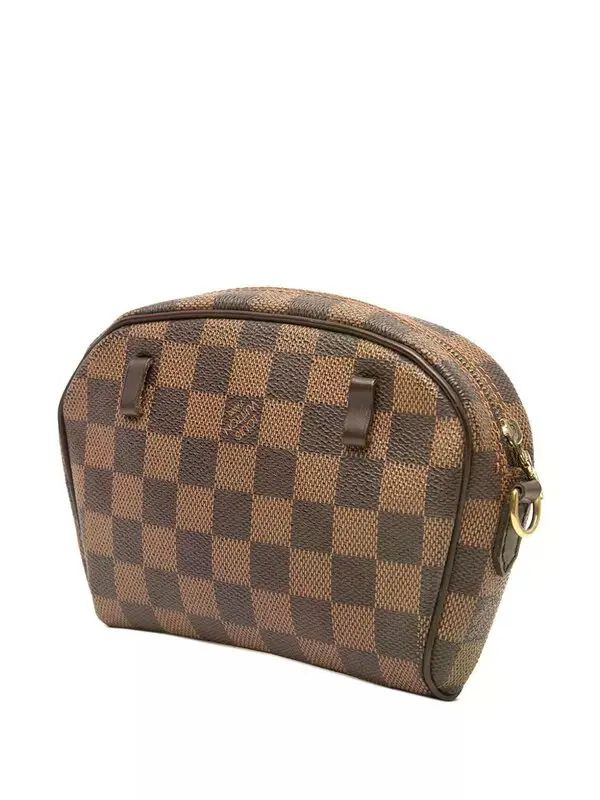 LOUIS VUITTON Damier Ebene Ipanema Pochette Crossbody Bag - Brown