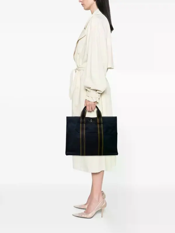 Hermès Canvas Fourre Tout Mm Tote Bag