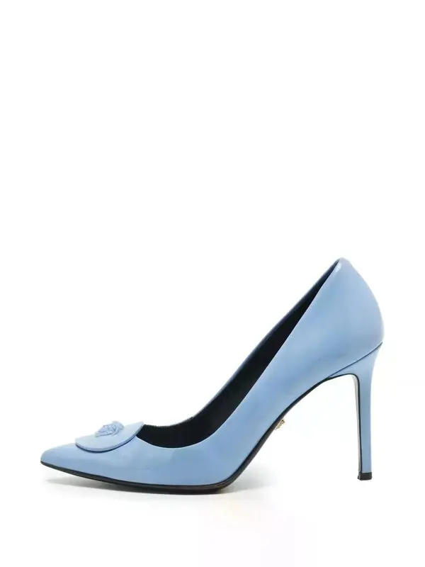Versace Medusa Pointed-toe Pumps