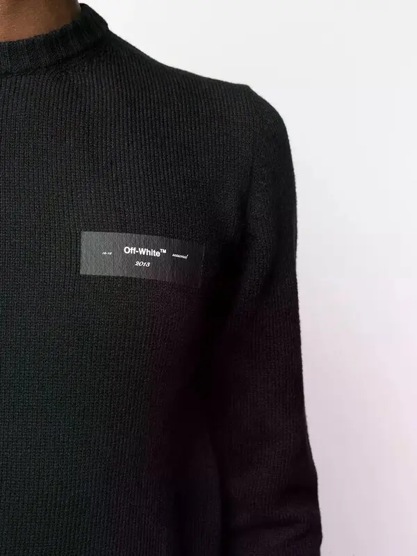 Off-White Logo Print Jumper