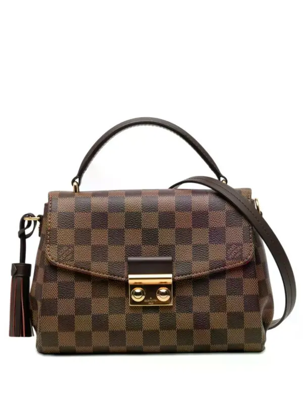 LOUIS VUITTON Damier Ebene Croisette Satchel