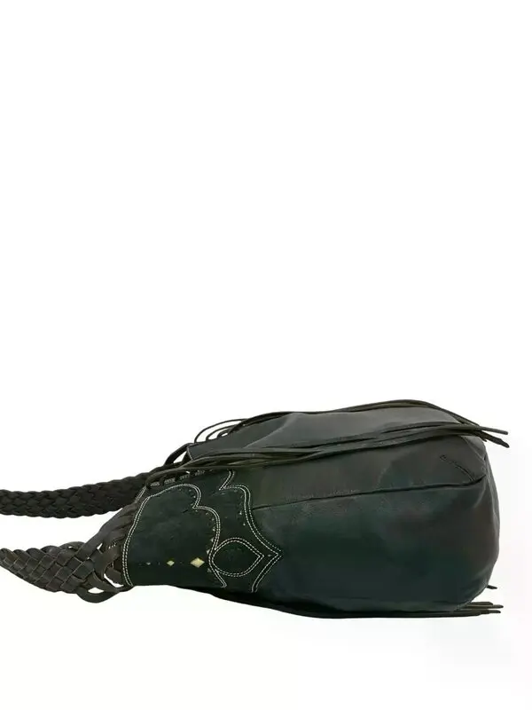 Loewe Leather Fringe Shoulder Bag