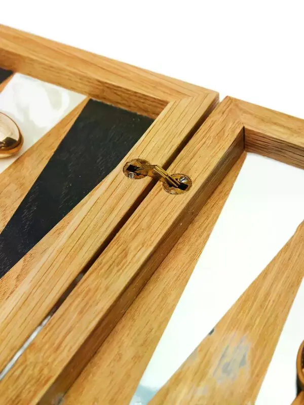 FOURTH STREET Geometric-pattern Backgammon Board