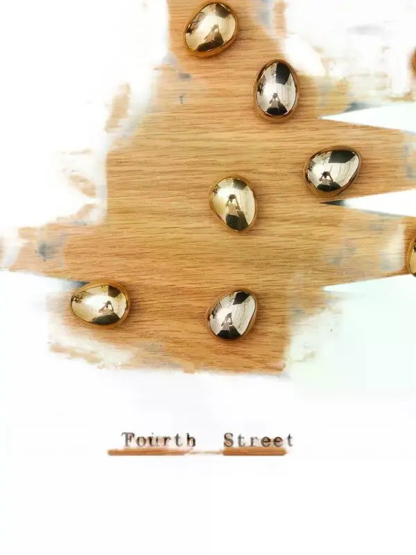 FOURTH STREET Geometric-pattern Backgammon Board