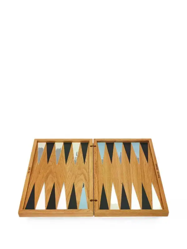 FOURTH STREET Geometric-pattern Backgammon Board