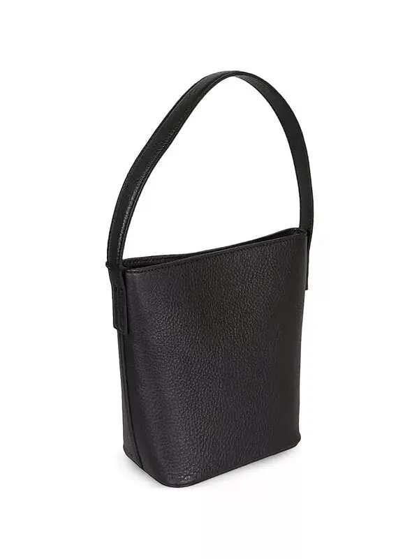 MIZUIRO IND Grained Leather Bucket Bag