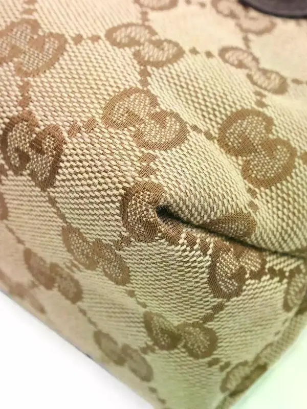 Gucci Gg Supreme Web-stripe Handbag
