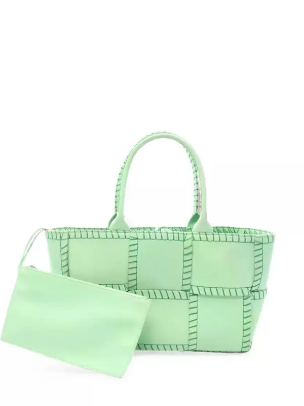 Bottega Veneta Small Warco Leather Handbag