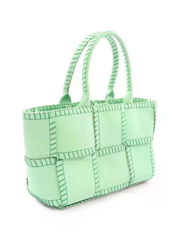 Bottega Veneta Small Warco Leather Handbag
