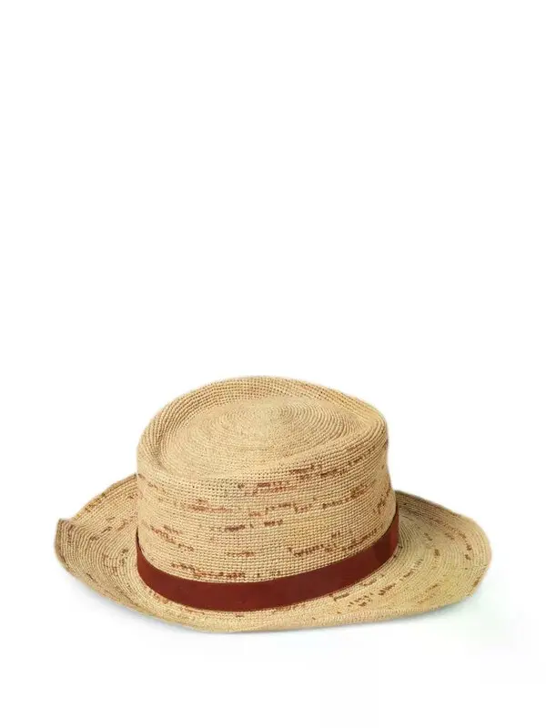 Borsalino Indiana Raffia Hat - Neutrals