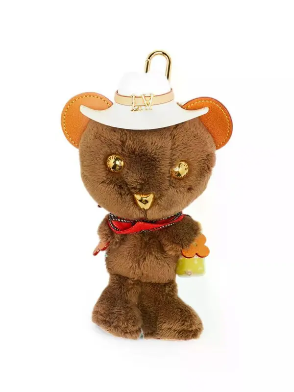 LOUIS VUITTON Monogram Bear Bag Charm