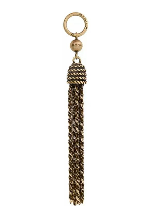 Etro Metal Tassel Charm - Gold