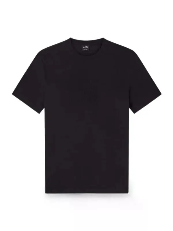 Armani Exchange Logo-embossed T-shirt