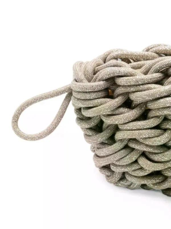 Alienina Lina Woven Clutch Bag