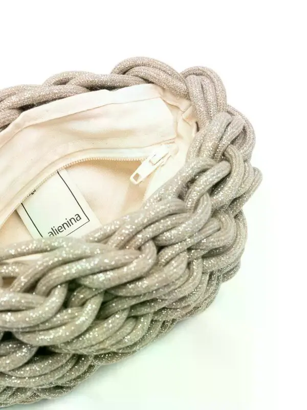 Alienina Lina Woven Clutch Bag