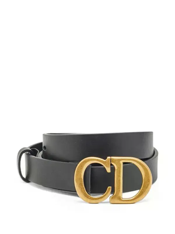 Dior Logo Plaque Belt