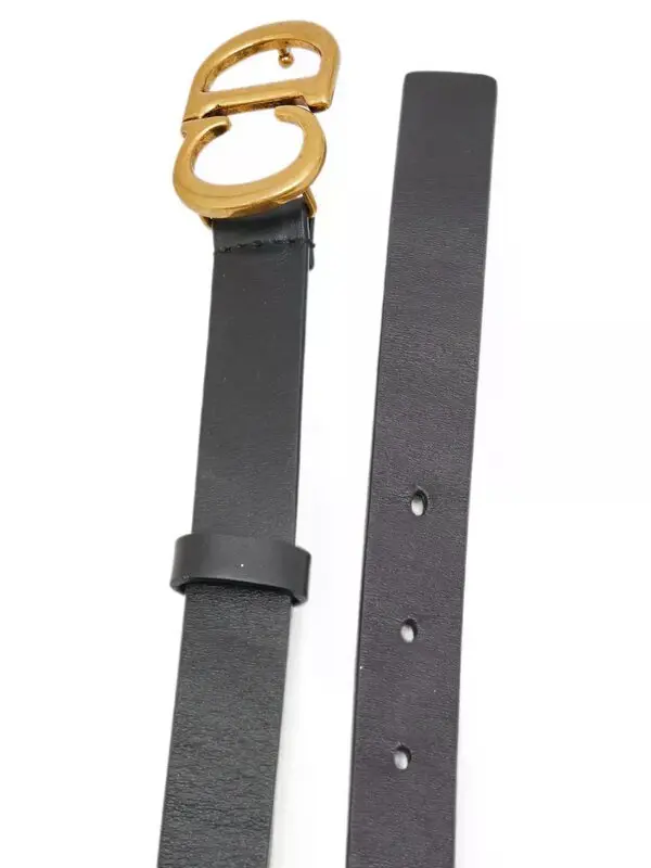 Dior Logo Plaque Belt