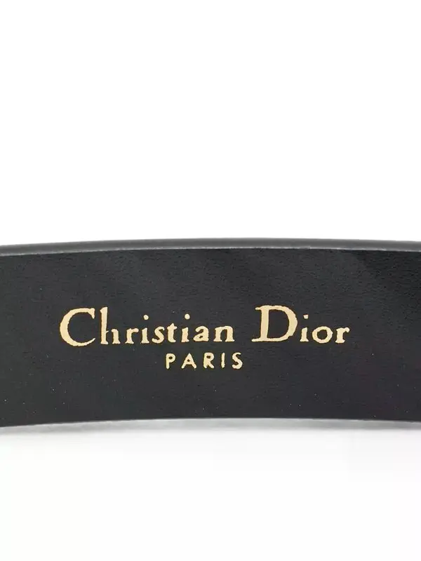 Dior Logo Plaque Belt