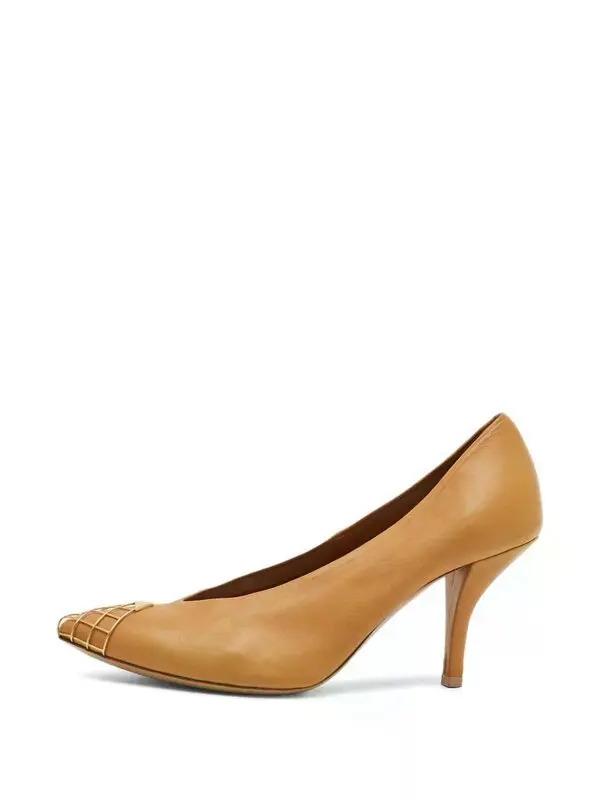 Celine V-neck Pointed-toe Pumps