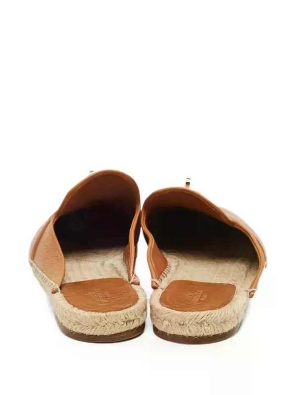 Hermès Feria Lock Flat Mules