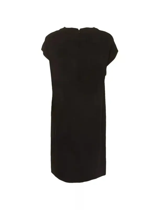 Fendi Cap Sleeve Midi Dress