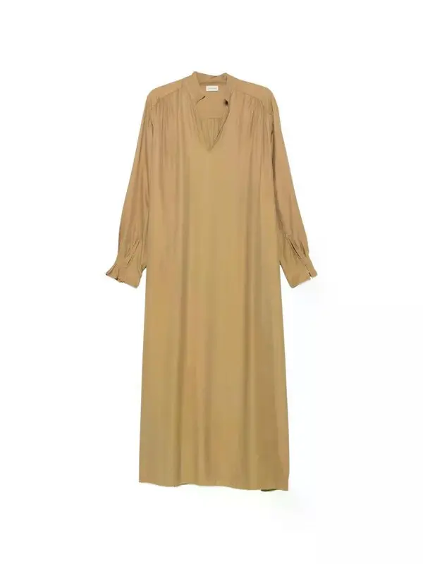 BY MALENE BIRGER Daylia V-neck Midi Dress - Neutrals