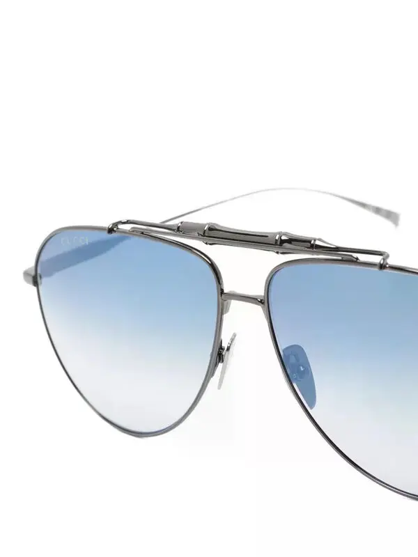 Gucci Pilot Frame Sunglasses