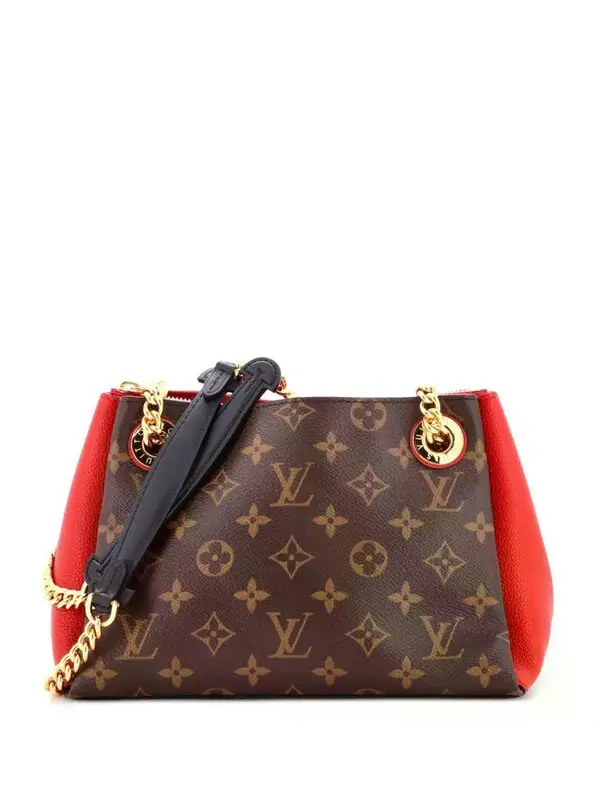 LOUIS VUITTON Monogram Canvas Surene Bb Shoulder Bag - Red