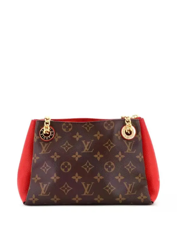 LOUIS VUITTON Monogram Canvas Surene Bb Shoulder Bag - Red