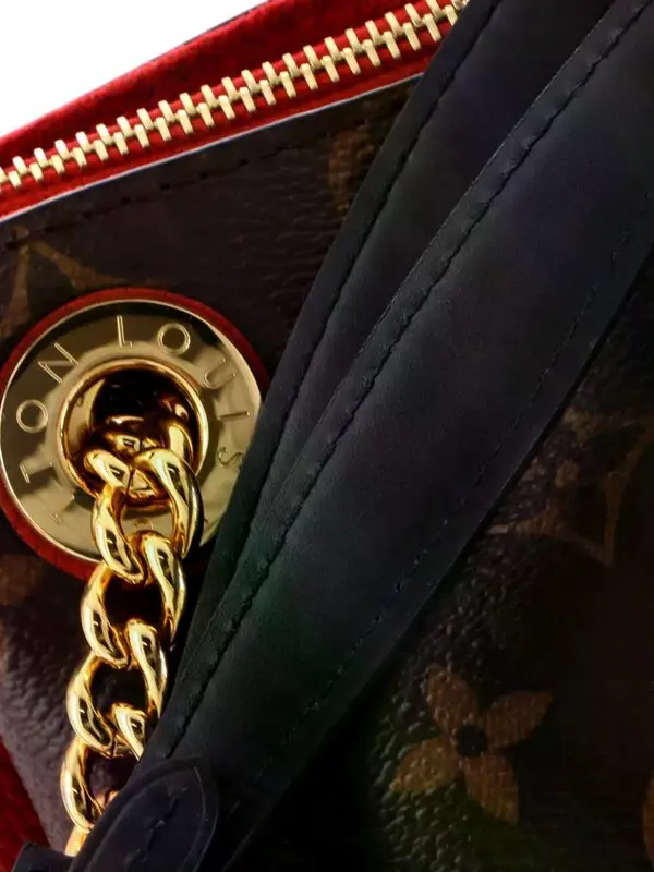 LOUIS VUITTON Monogram Canvas Surene Bb Shoulder Bag - Red