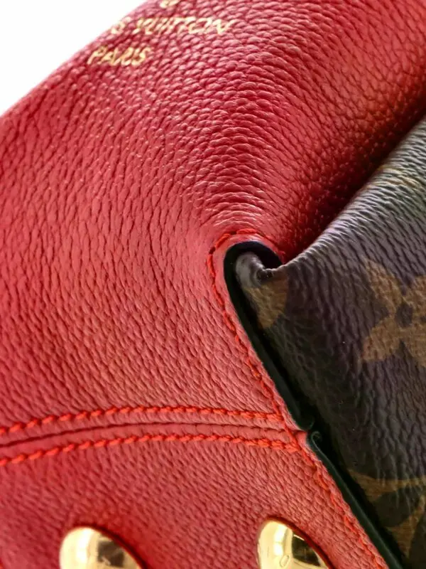 LOUIS VUITTON Monogram Canvas Surene Bb Shoulder Bag - Red