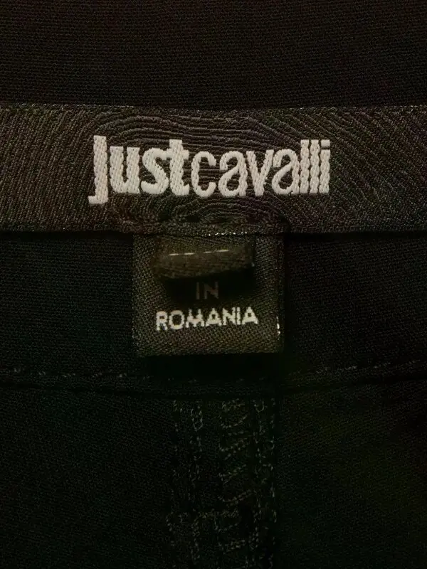 Just Cavalli Knit Straight-leg Trousers