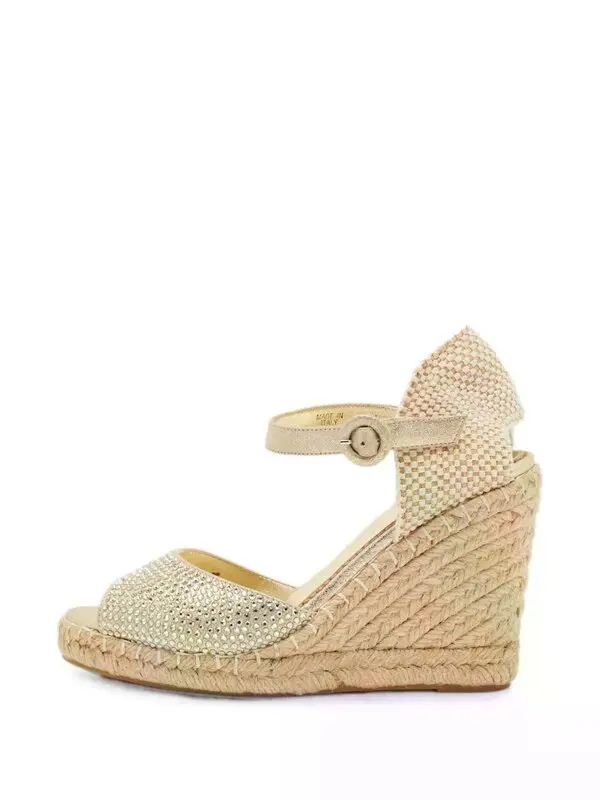 LE SILLA Embellished Espadrille Sandals - Neutrals