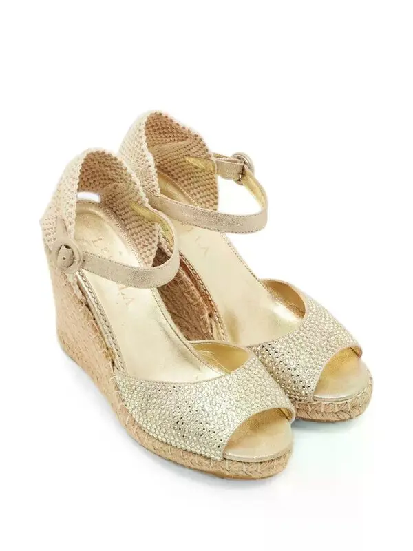 LE SILLA Embellished Espadrille Sandals
