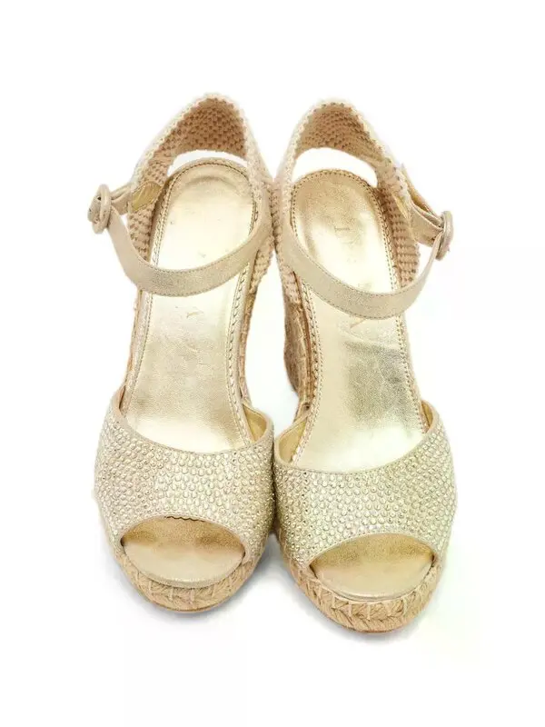 LE SILLA Embellished Espadrille Sandals