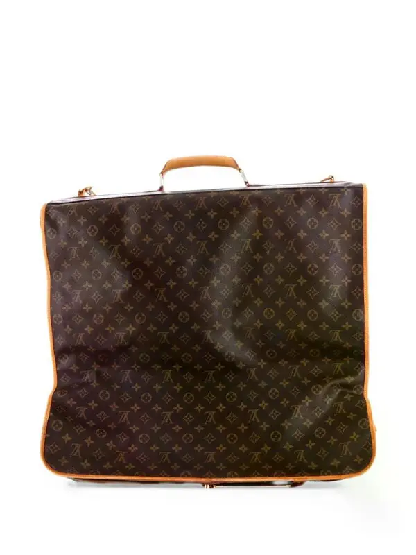 LOUIS VUITTON Monogram Canvas Garment Carrier Bag - Brown