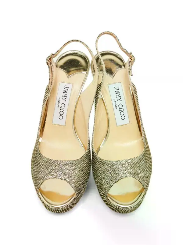 JIMMY CHOO Verity Peep-toe Sandals