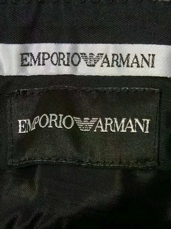 Emporio Armani Gabardine Tailored Trousers