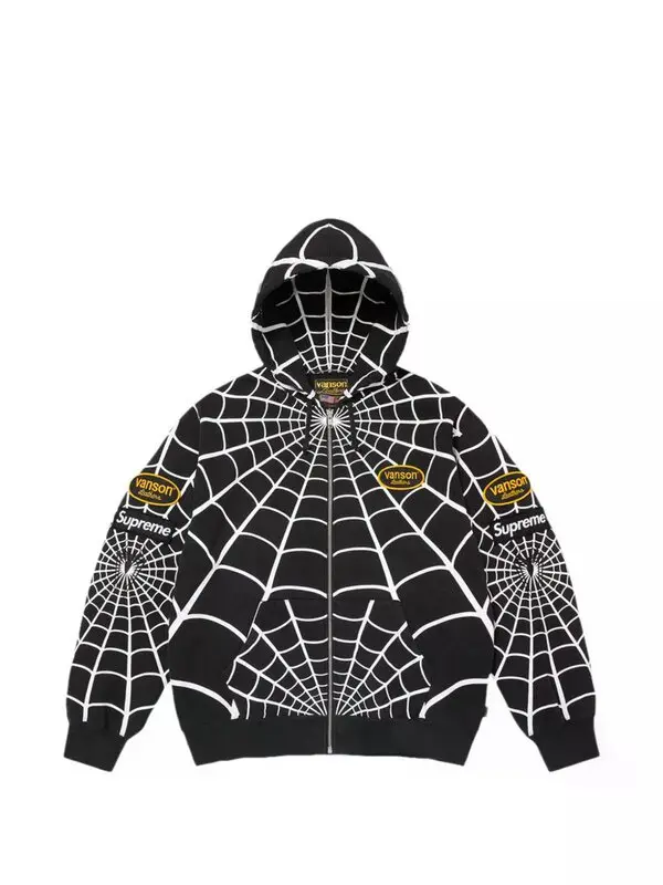 Supreme Vanson Leathers X Marvel Spider-man Hoodie