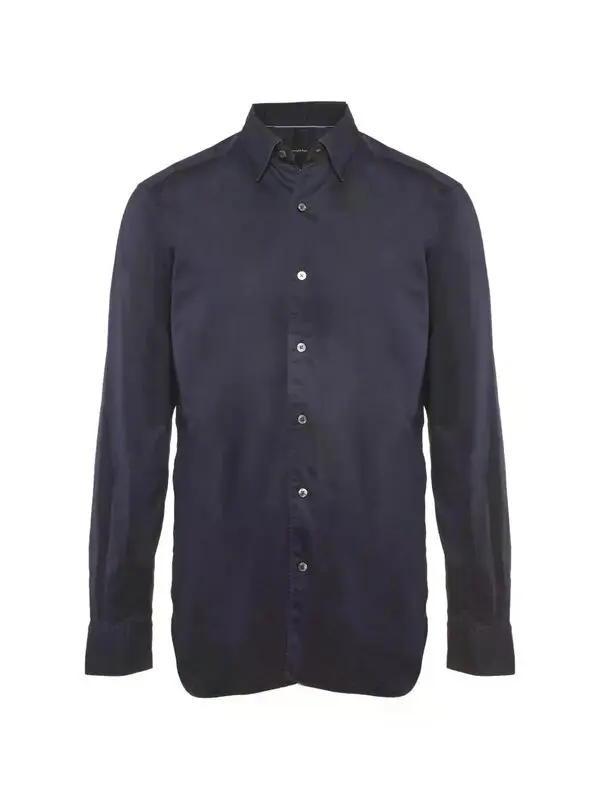 Ermenegildo Zegna Long-sleeve Shirt - Blue