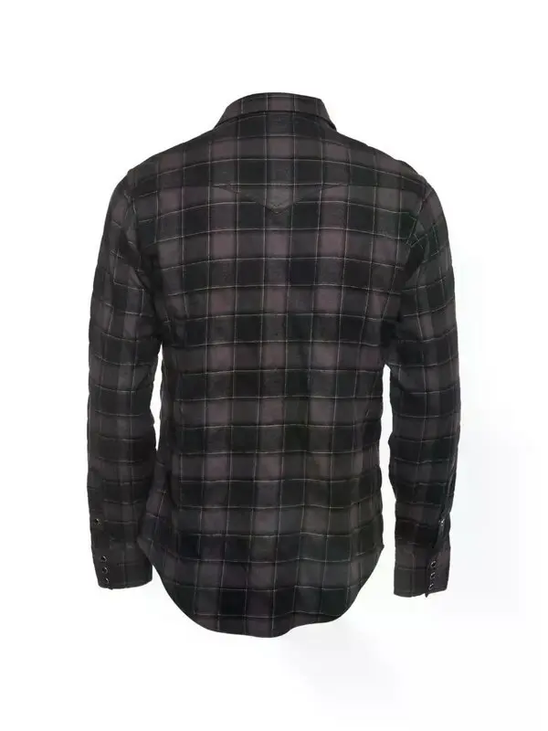 Saint Laurent Plaid-pattern Button-up Shirt