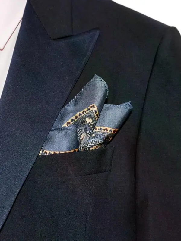Etro Pegasus Paisley-print Pocket Square