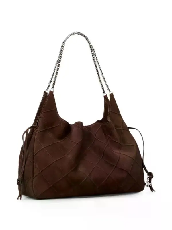 Tory Burch Fleming Suede Tote
