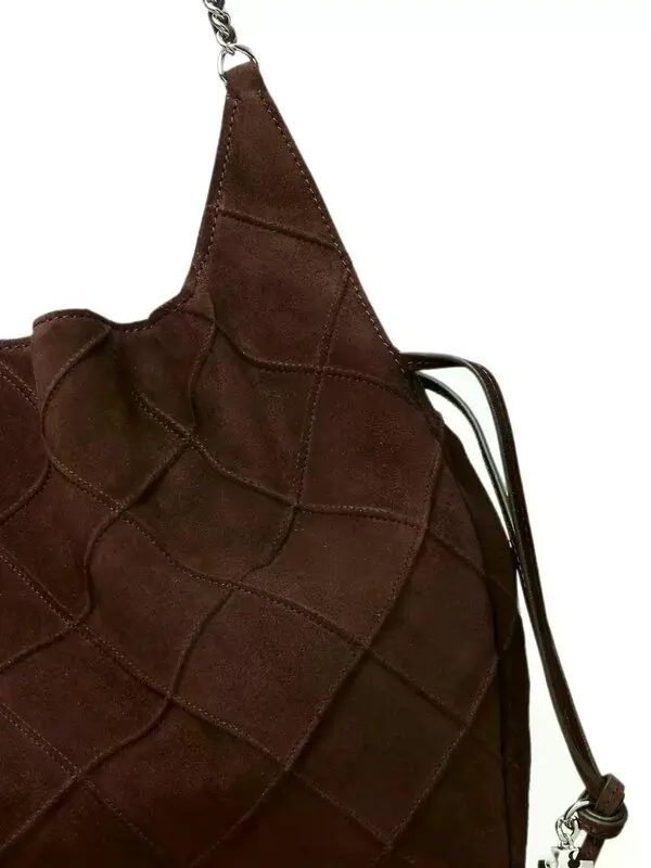 Tory Burch Fleming Suede Tote