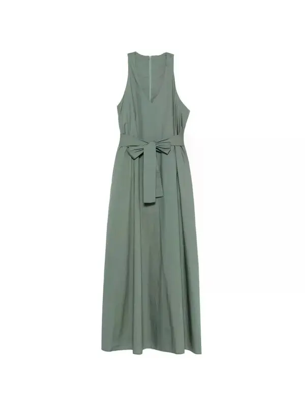MOUTAKI V-neck Sleeveless Maxi Dress
